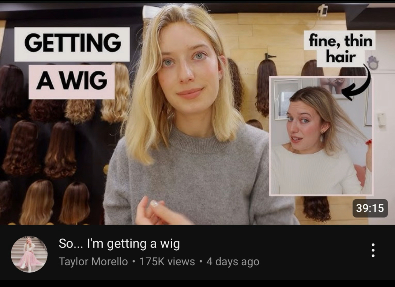 Taylor Morello: A Transformative Journey with Custom Wigs